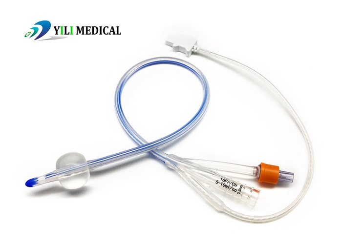 Temperature Probe three way silicone Foley Catheter-iulin pen needle ...