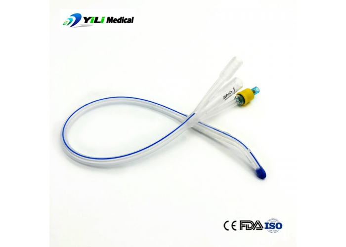 3 way Silicone foley catheter with balloon-iulin pen needle ...
