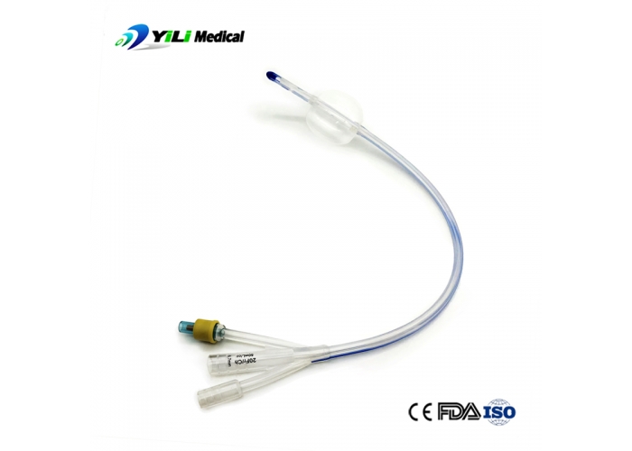 3 way Silicone foley catheter with balloon-iulin pen needle ...