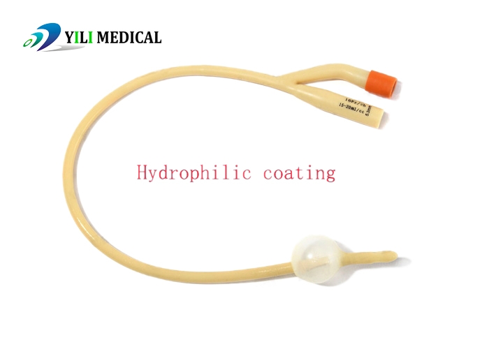 EasyThru Lubricious Hydrophilic Coating Latex Foley Catheter-iulin pen ...